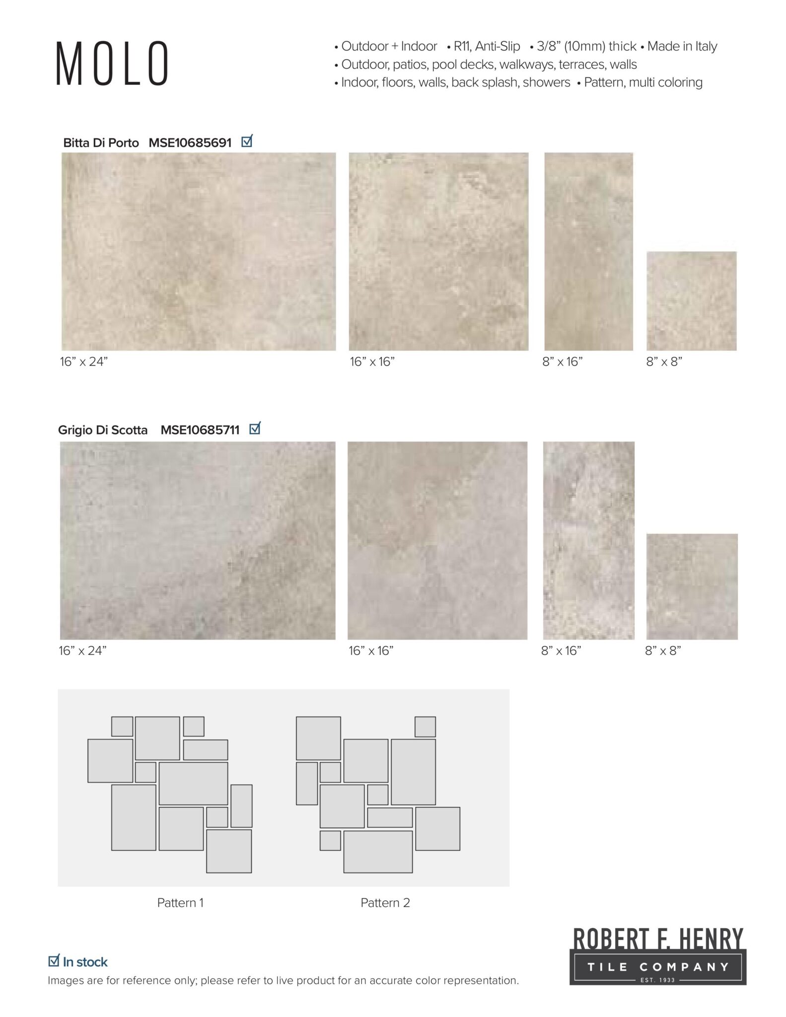 Molo - Robert F. Henry Tile