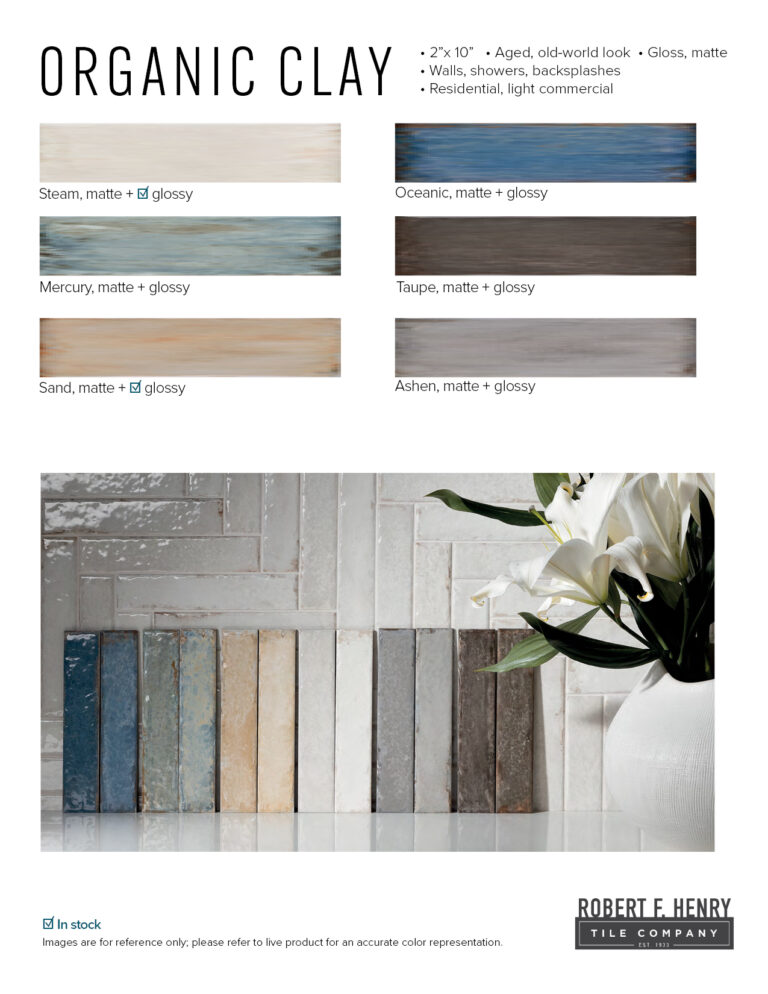 Organic Clay - Robert F. Henry Tile