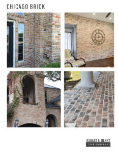 Old Chicago Brick - Robert F. Henry Tile