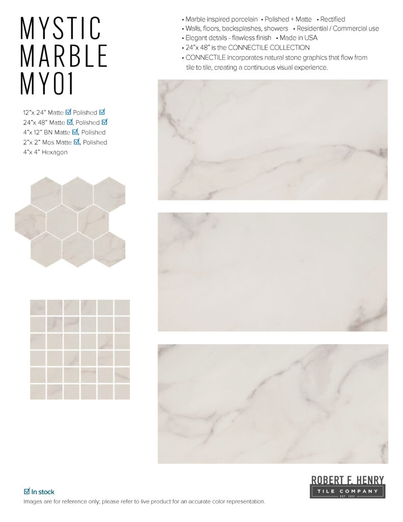 Mystic Marble - Robert F. Henry Tile