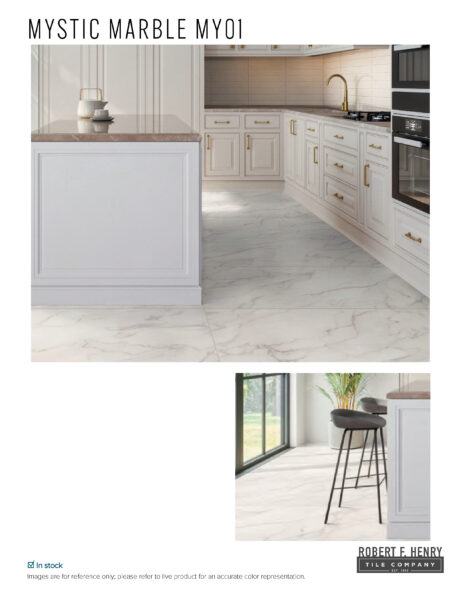 Mystic Marble - Robert F. Henry Tile